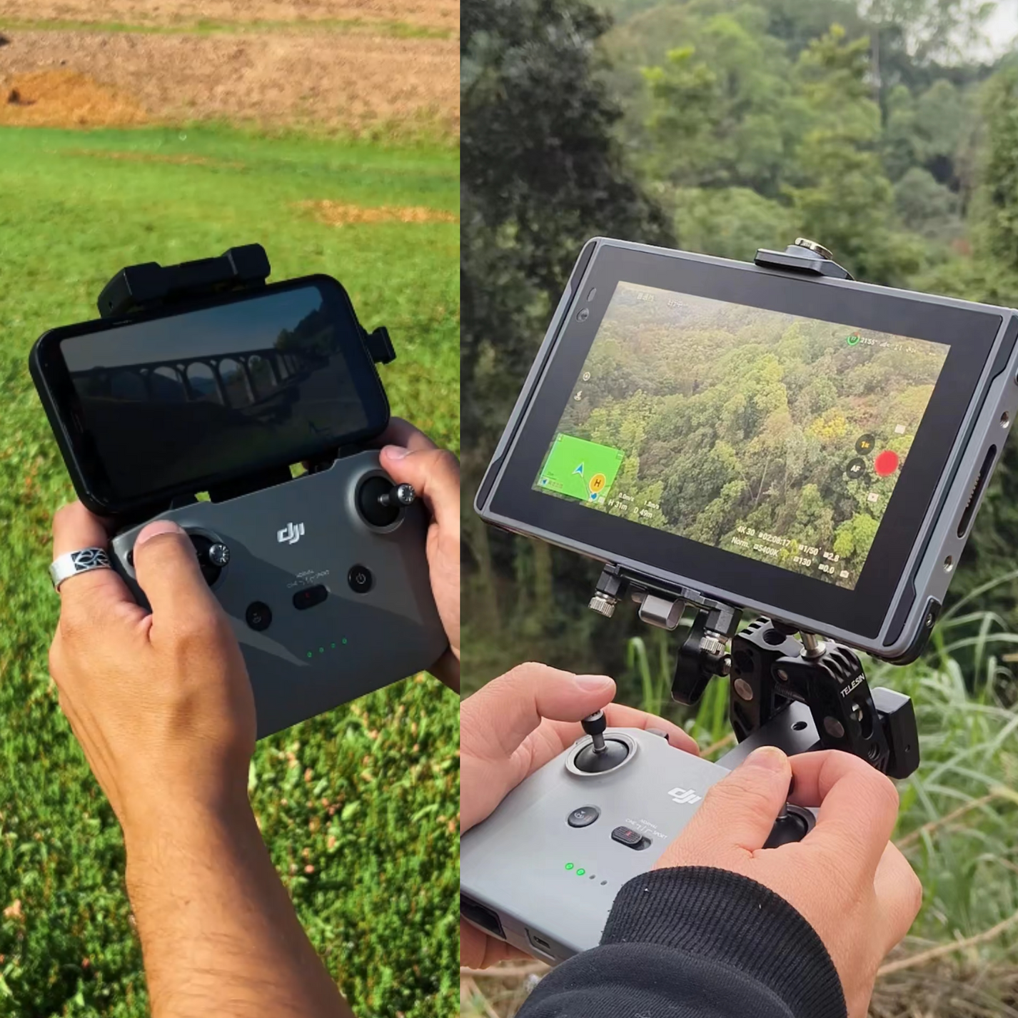 Hugerock X7 2600 Nits Rugged Android 13 Tablet UAV FPV Drone Control ...