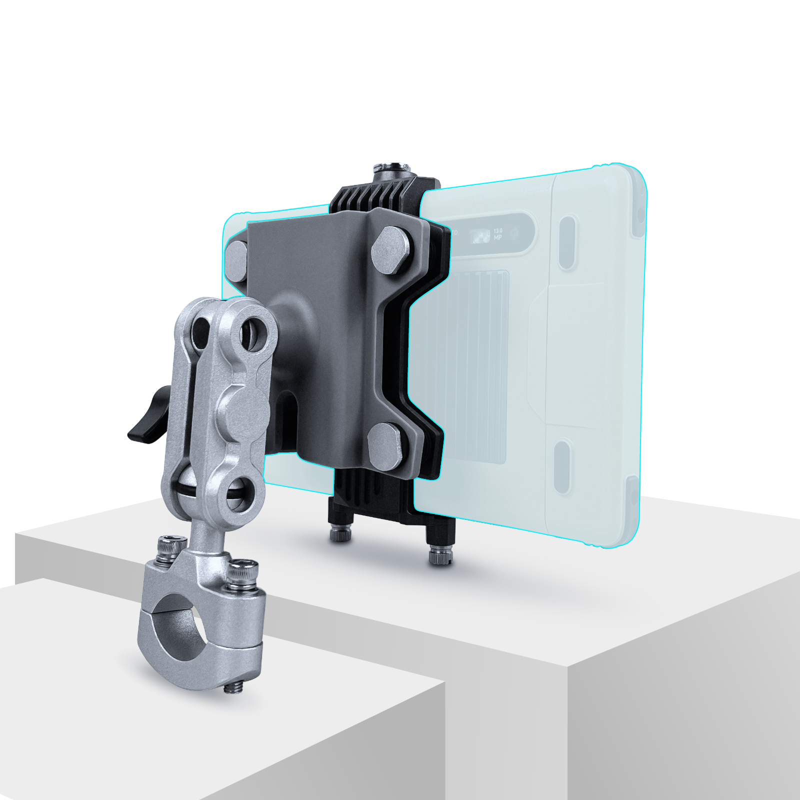 Hugerock X7 Motor Mount Bracket + Voltage Regulator for Motorcycle Bik ...