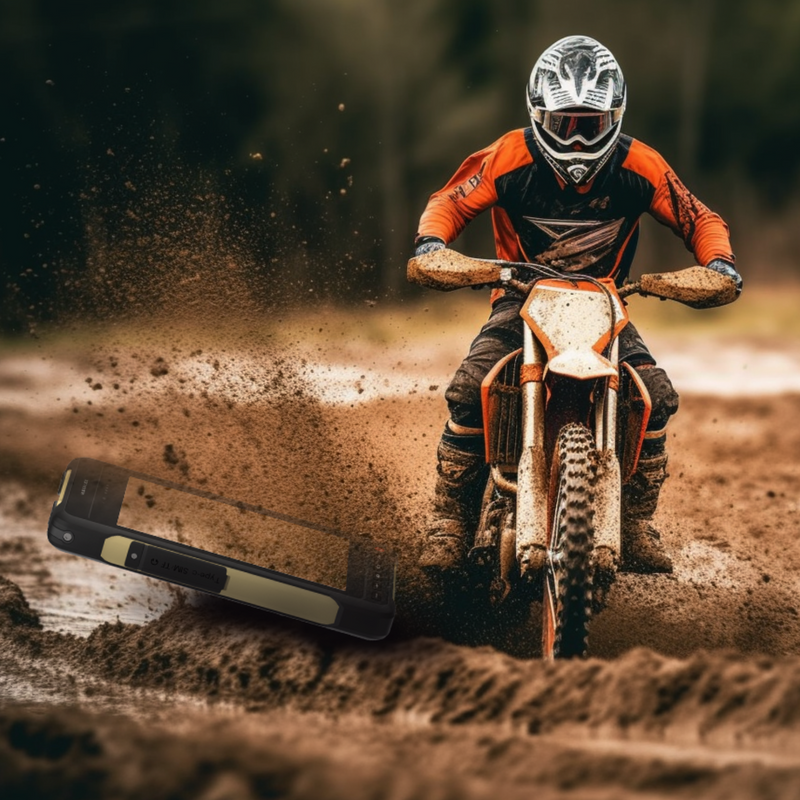 Hugerock X70 2600 Nits Rugged Tablet Android 13 Motorcycle Rally Racing | Hugerock Global