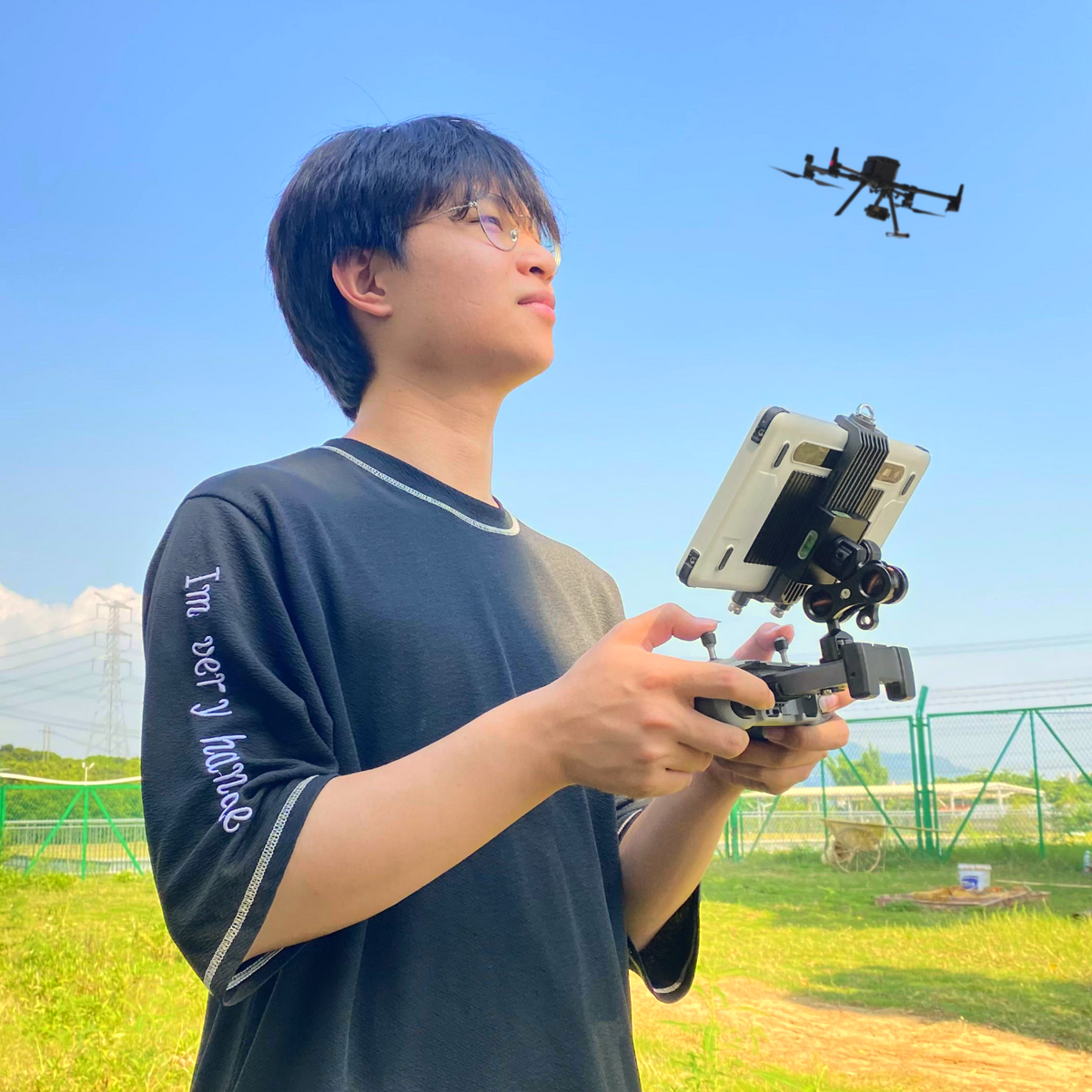 Hugerock X7 Mount Bracket for DJI M3/AIR 2/Mini 2 Drone Tablet Display | Hugerock Global