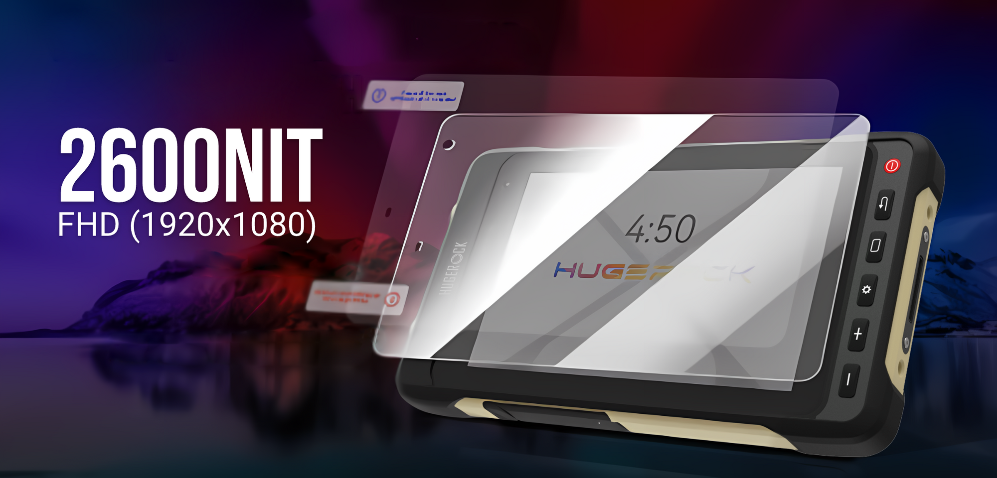 2600 Nits Ultra Bright Offroad Rally Drone Rugged Tablet Android Tablet ...