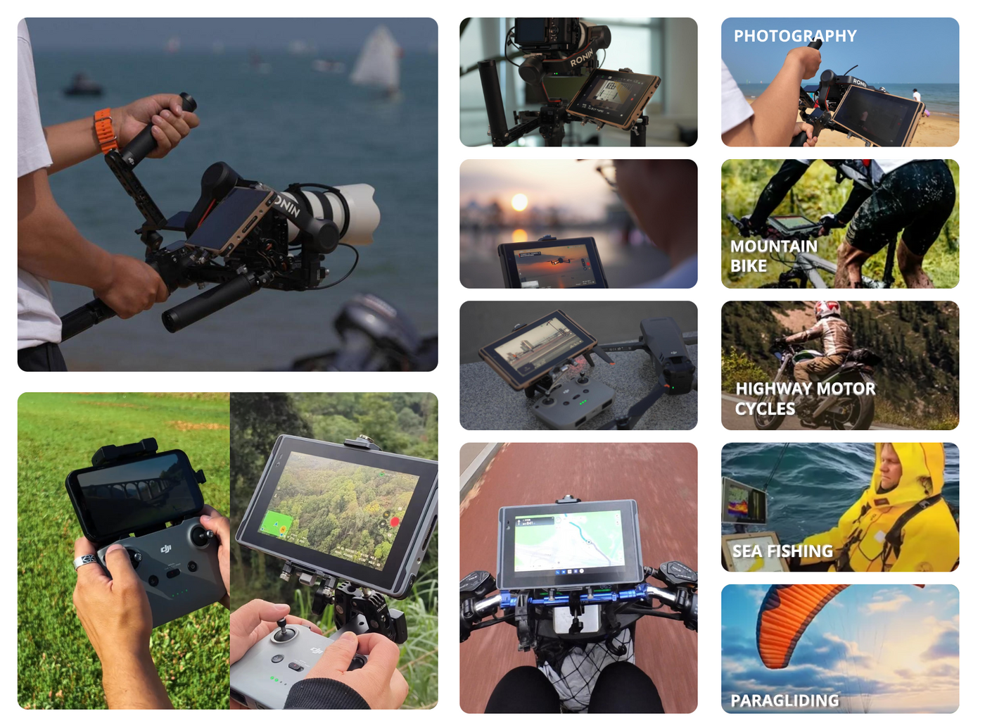 Hugerock X7 2600 Nits Rugged Android 13 Tablet UAV FPV Drone Control U ...